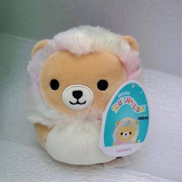 Squishmallows | Toys | Leonard The Lion 5 Inch Stuffed Plush ...
